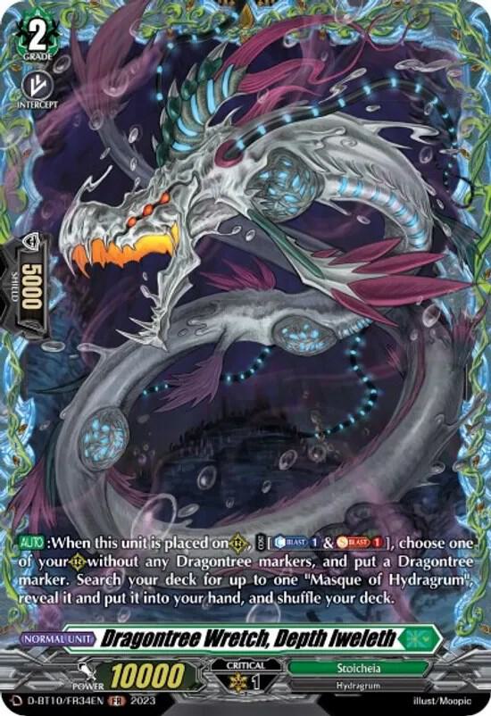Dragontree Wretch, Depth Iweleth (FR) - D-BT10: Dragon Masquerade - Cardfight Vanguard