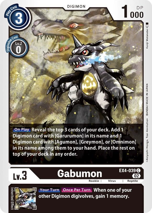 Gabumon - Alternative Being Booster - Digimon Card Game - TCGplayer.com