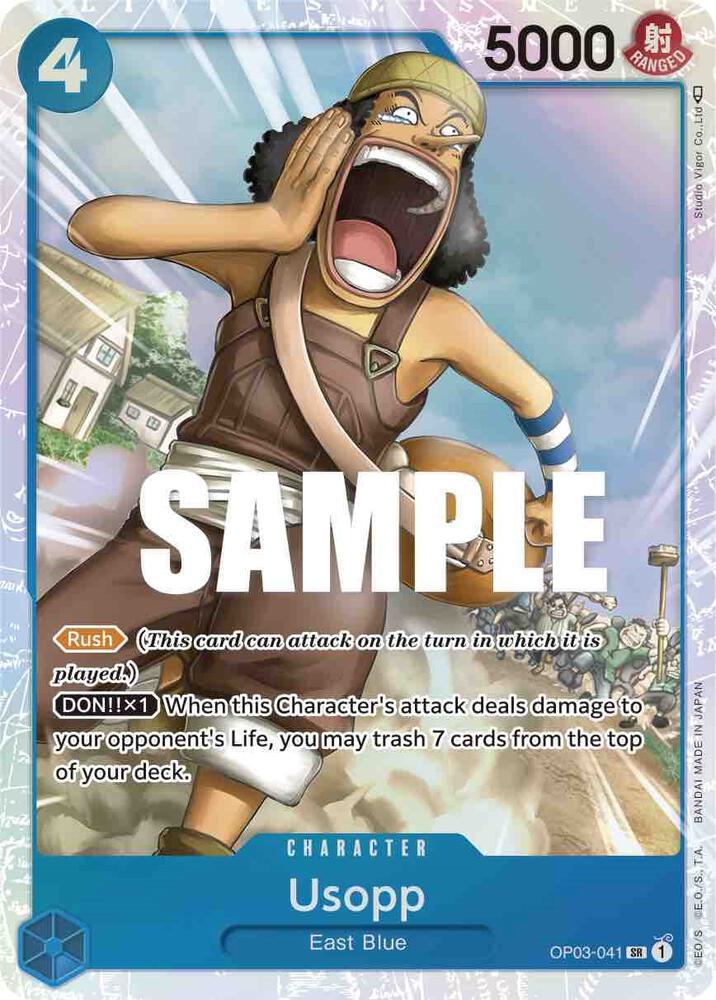 Usopp (Alternate Art) - Pillars of Strength - One Piece Card Game ...
