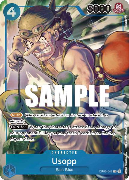 Usopp (Alternate Art) - Pillars of Strength - One Piece Card Game ...