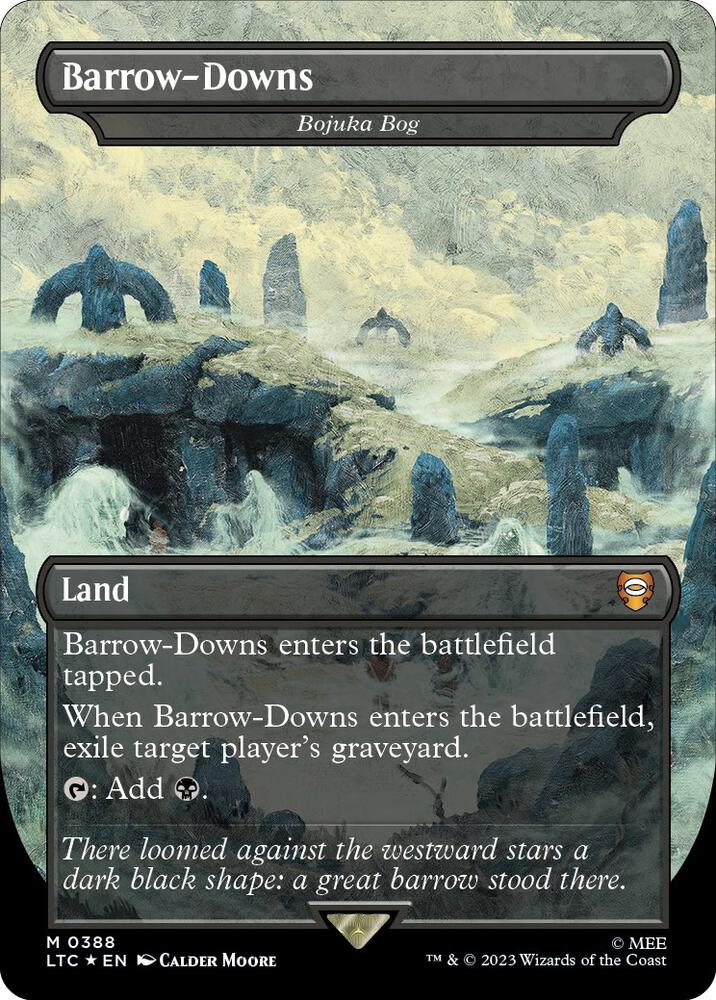 Barrow-Downs - Bojuka Bog (Surge Foil) - Commander: The Lord of the ...