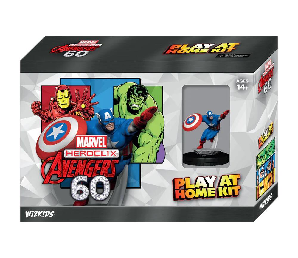 Avengers 60th Anniversary Play at Home Kit: Captain America - Avengers ...