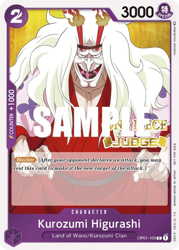 Jozu (Judge) - One Piece Promotion Cards - One Piece Card Game