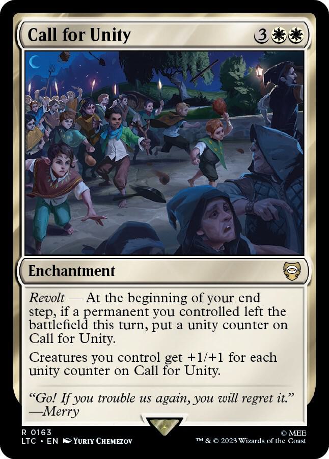 Call for Unity - Commander: The Lord of the Rings: Tales of Middle ...