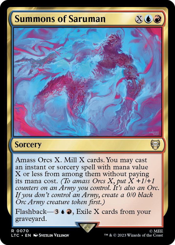 Summons of Saruman - Commander: The Lord of the Rings: Tales of Middle ...