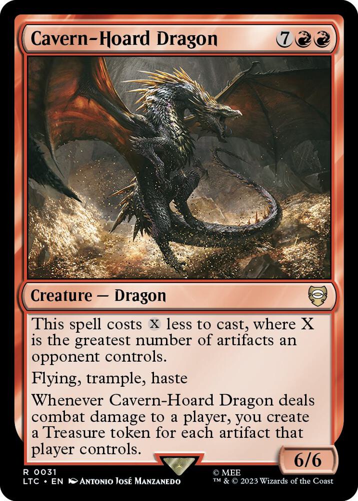 Ancient Copper Dragon - Commander Legends: Battle for Baldur's Gate - Magic: The Gathering ...