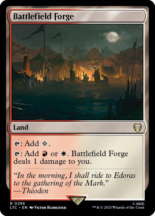 Battlefield Forge - Commander: The Lord of the Rings: Tales of Middle-earth - Magic: The Gathering