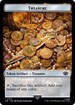 Elf Warrior // Treasure Double-Sided Token - Commander: The Lord of the ...
