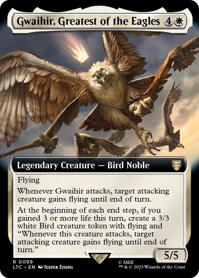 Gwaihir, Greatest of the Eagles (Extended Art) - Commander: The Lord of ...