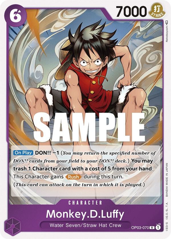 Monkey.D.Luffy (119) (Alternate Art) - Awakening of the New Era - One Piece Card Game ...