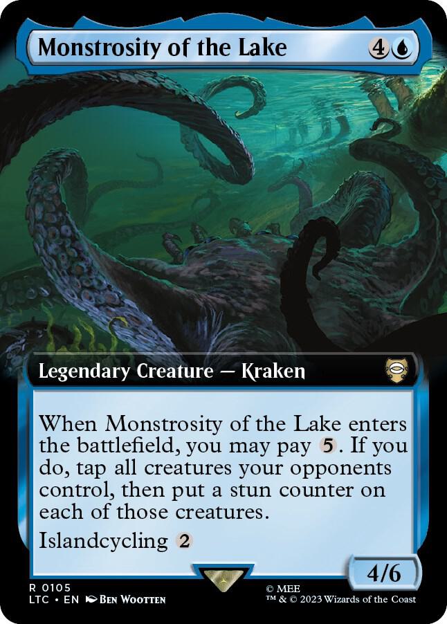 Monstrosity of the Lake (Extended Art) - Commander: The Lord of the ...
