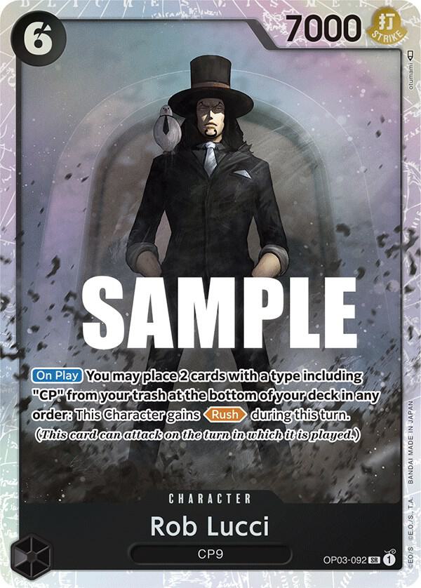 Rob Lucci (092) - Pillars of Strength - One Piece Card Game - TCGplayer.com