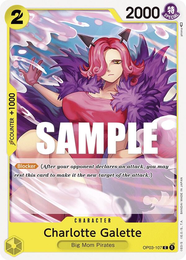 Charlotte Galette - Pillars of Strength - One Piece Card Game ...
