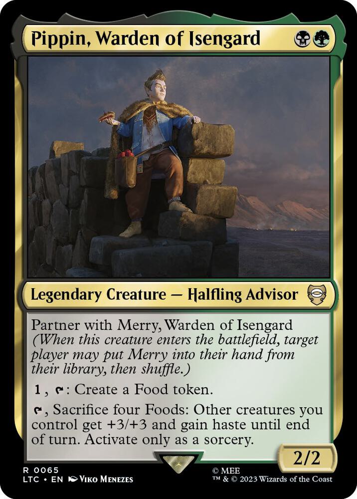 Pippin, Warden of Isengard - Commander: The Lord of the Rings: Tales of ...