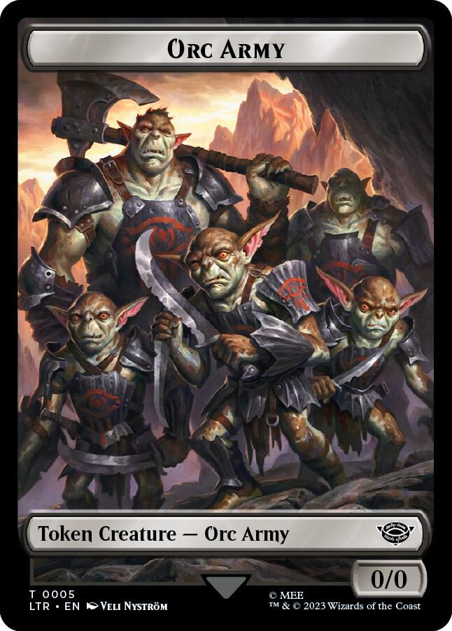 Orc Army Token (0006) - Universes Beyond: The Lord of the Rings: Tales ...