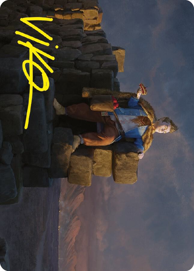 Pippin, Warden of Isengard Art Card (Gold-Stamped Signature) - Art ...