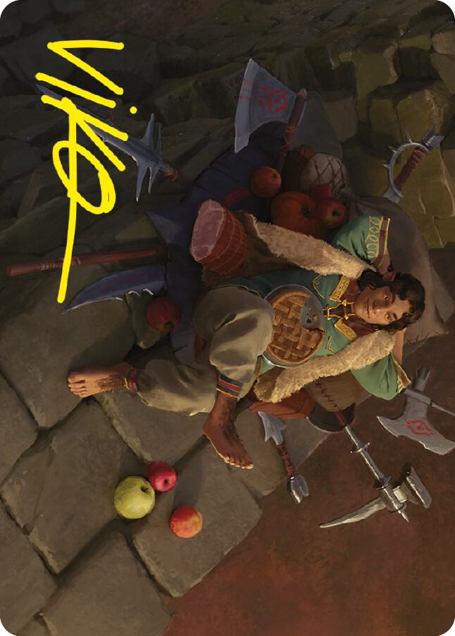 Merry, Warden of Isengard Art Card (Gold-Stamped Signature) - Art ...