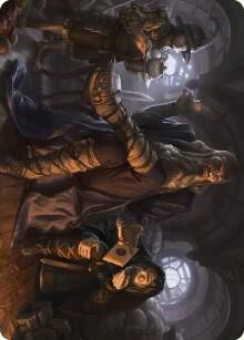 Sharkey, Tyrant of the Shire Art Card - Art Series: Universes Beyond ...