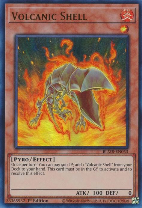 Volcanic Shell - Battles of Legend: Monstrous Revenge - YuGiOh ...