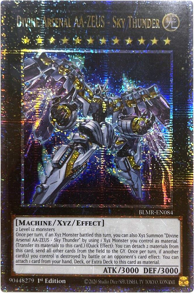 Zoa Yugioh YUGIOH KONAMI ES01-AE039 Divine Arsenal AA-ZEUS - Sky ...