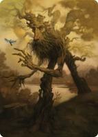 Treefolk Token Art Card - Art Series: Universes Beyond: The Lord of the ...