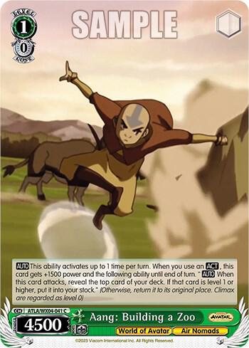 Invention of Metalbending - Avatar: The Last Airbender - Weiss Schwarz ...