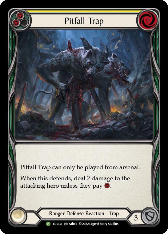 Pitfall Trap - LGS151 - Flesh and Blood: Promo Cards - Flesh and Blood ...