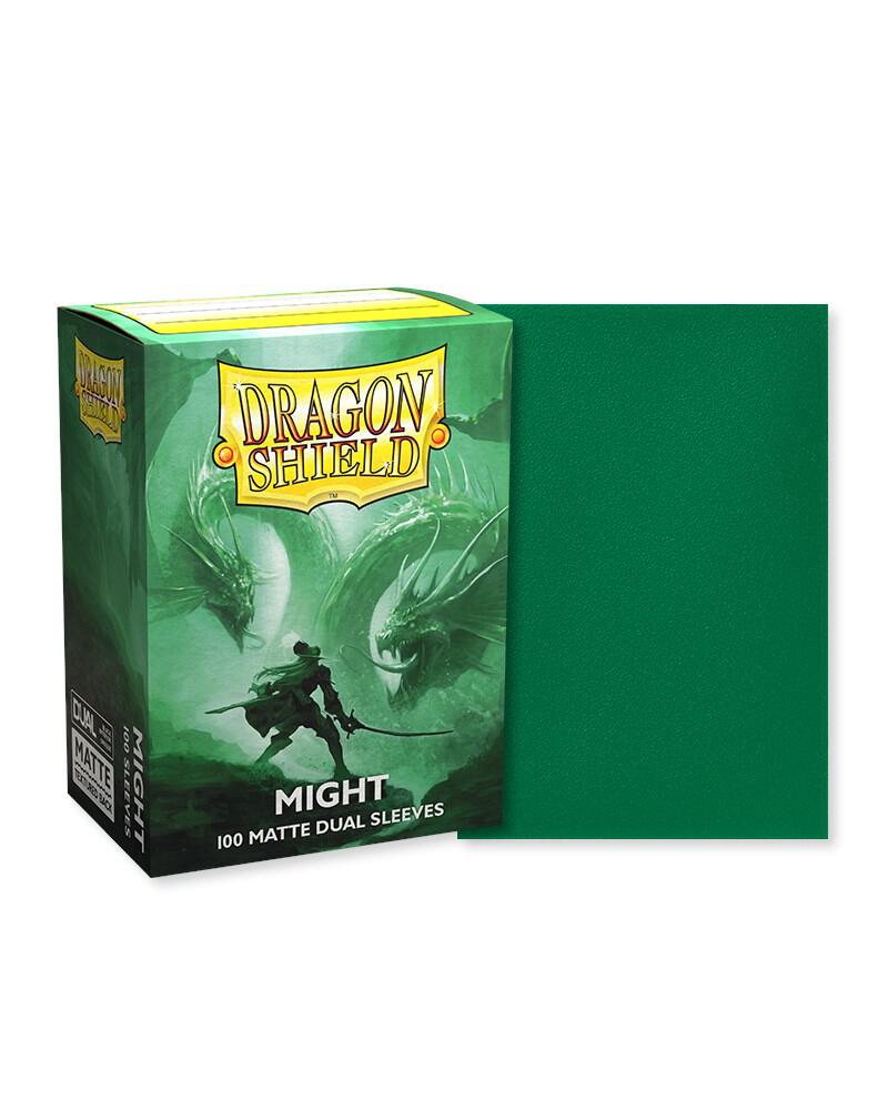 Dragon Shield Dual Matte Standard Sleeves - Might (100-Pack) - Dragon ...