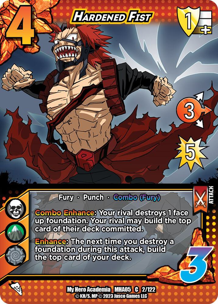 Hardened Fist - UniVersus: My Hero Academia: Undaunted Raid - UniVersus ...