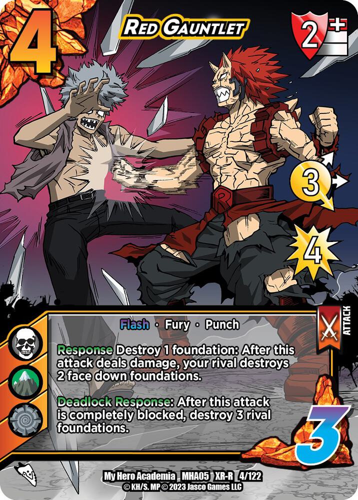 Red Gauntlet (XR) - UniVersus: My Hero Academia: Undaunted Raid ...