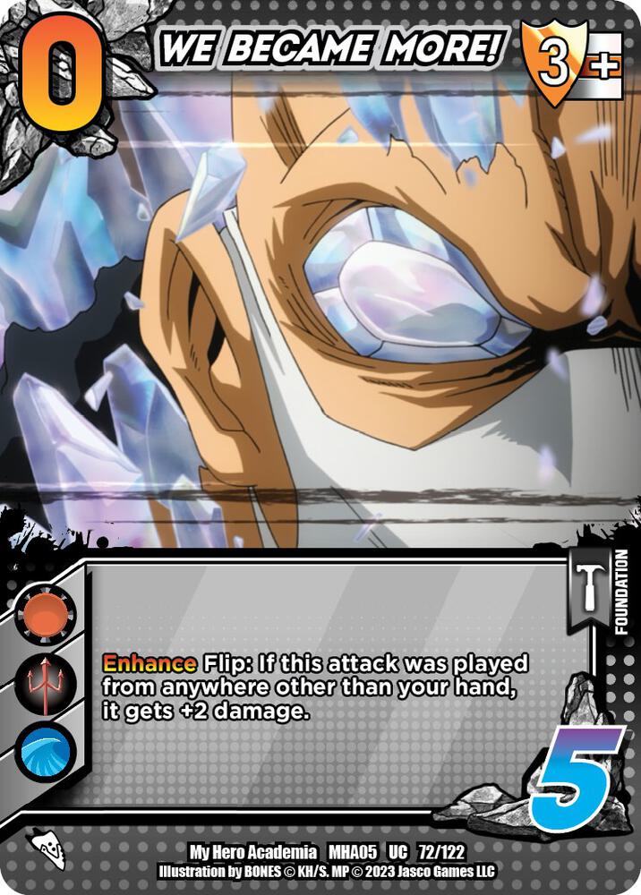 WE BECAME MORE! - UniVersus: My Hero Academia: Undaunted Raid - UniVersus