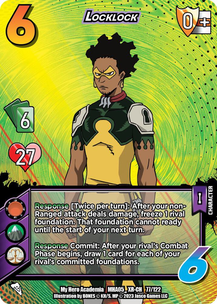 Locklock (XR-CH) - UniVersus: My Hero Academia: Undaunted Raid - UniVersus