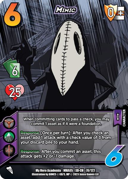 Mimic (XR-CH) - UniVersus: My Hero Academia: Undaunted Raid - UniVersus ...