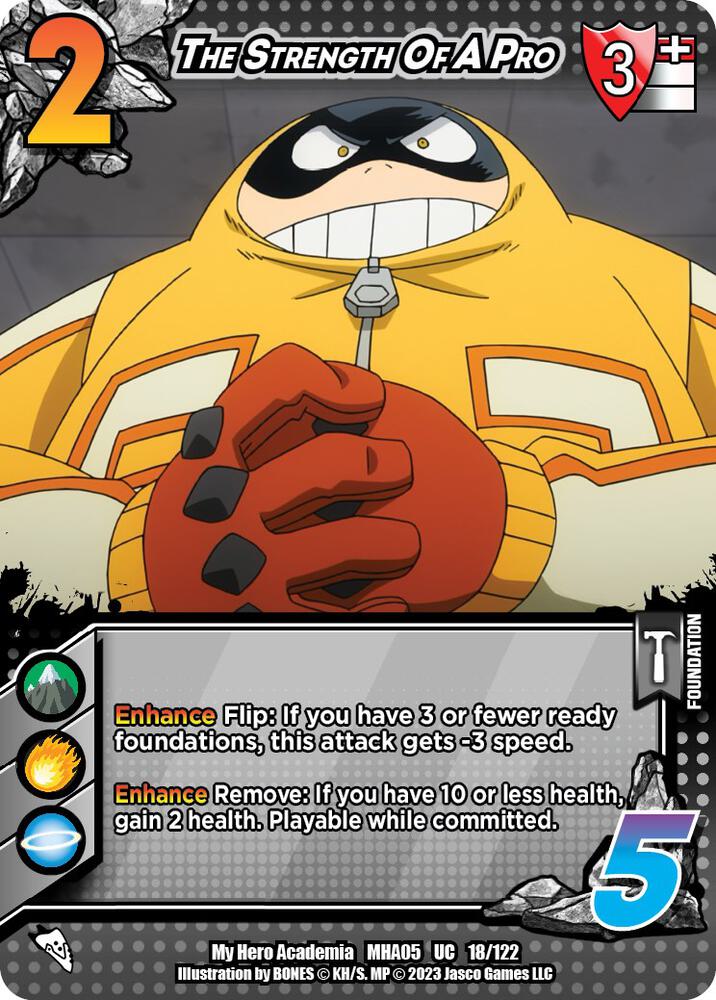 The Strength Of A Pro - UniVersus: My Hero Academia: Undaunted Raid ...