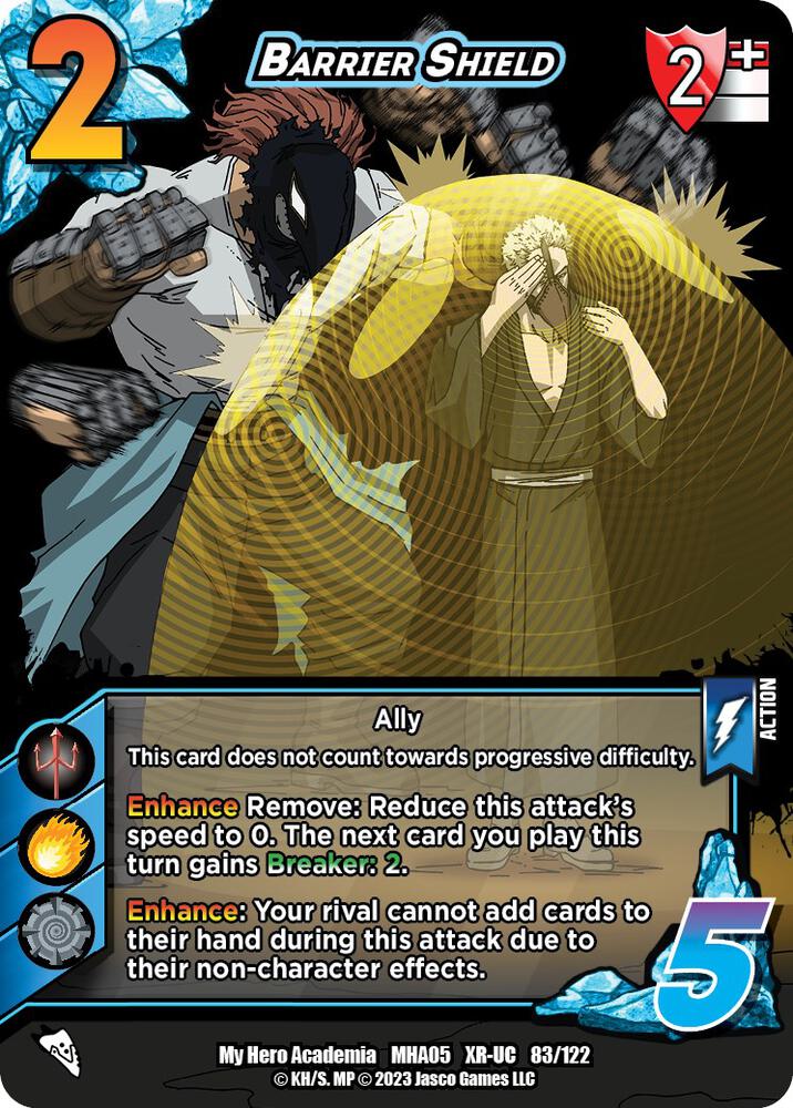 Barrier Shield (XR) - UniVersus: My Hero Academia: Undaunted Raid ...