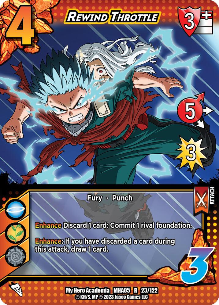 Rewind Throttle - UniVersus: My Hero Academia: Undaunted Raid ...