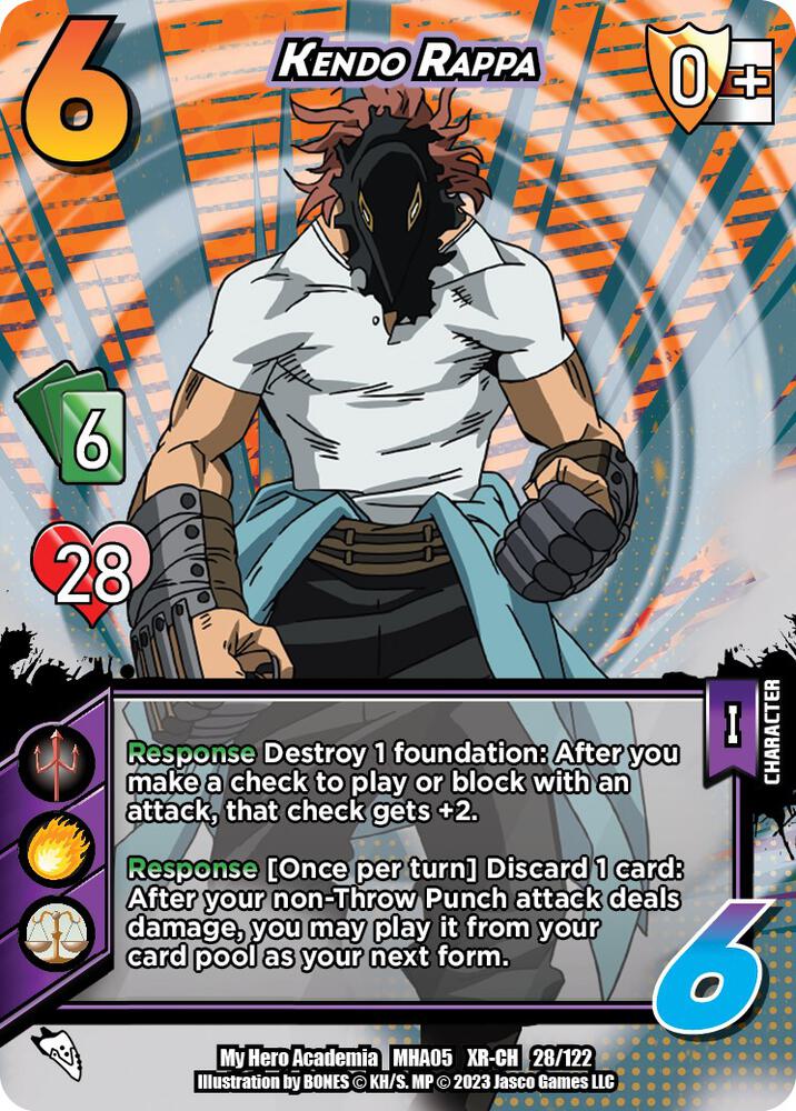 Kendo Rappa (XR-CH) - UniVersus: My Hero Academia: Undaunted Raid ...