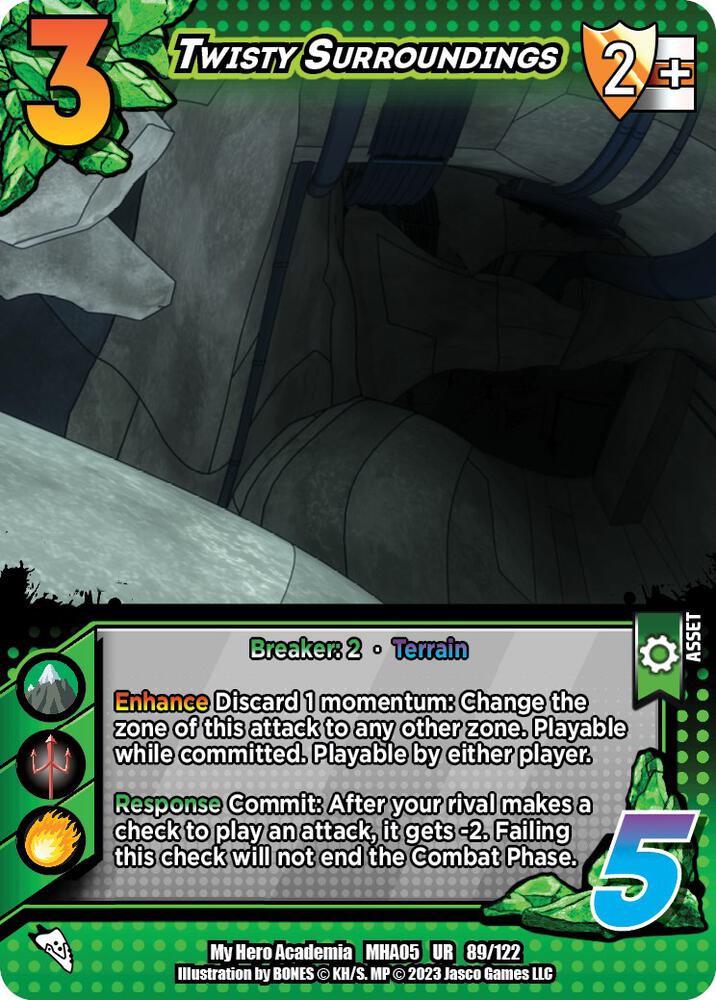 Twisty Surroundings - UniVersus: My Hero Academia: Undaunted Raid ...