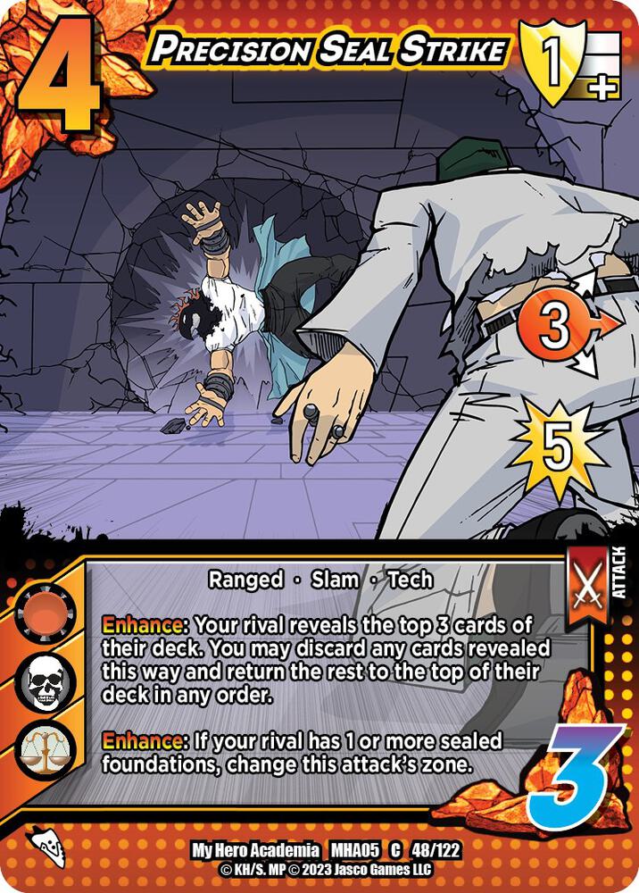 Precision Seal Strike - UniVersus: My Hero Academia: Undaunted Raid ...