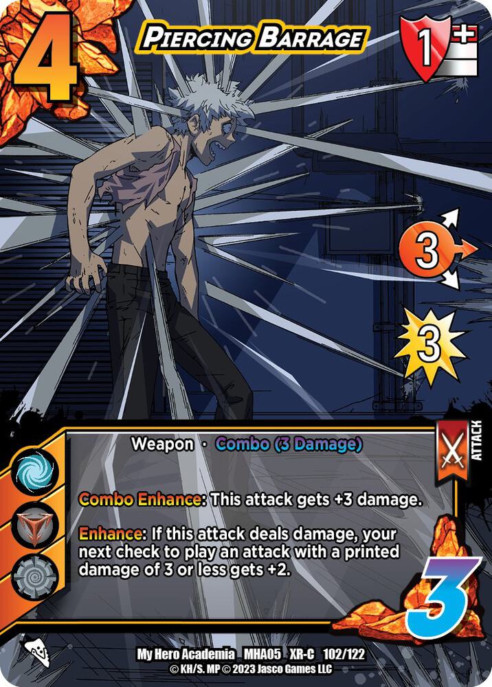 Piercing Barrage (XR) - UniVersus: My Hero Academia: Undaunted Raid ...