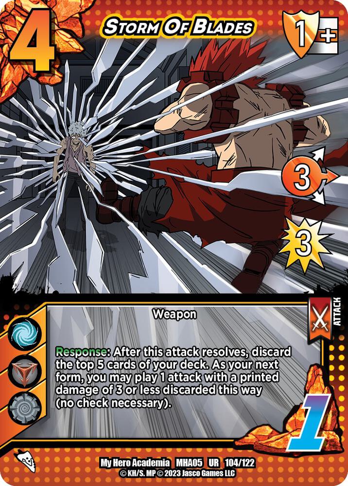 Storm of Blades - UniVersus: My Hero Academia: Undaunted Raid - UniVersus