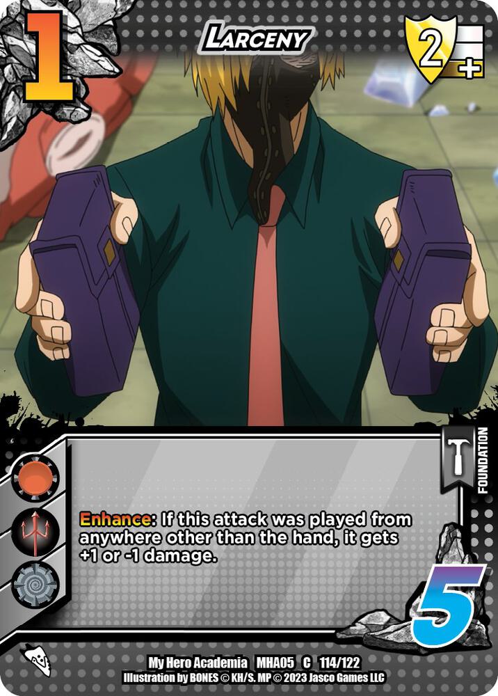 Larceny - UniVersus: My Hero Academia: Undaunted Raid - UniVersus
