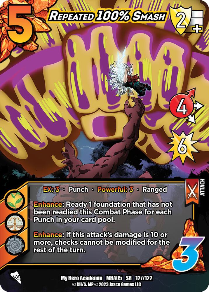 Repeated 100% Smash - UniVersus: My Hero Academia: Undaunted Raid ...