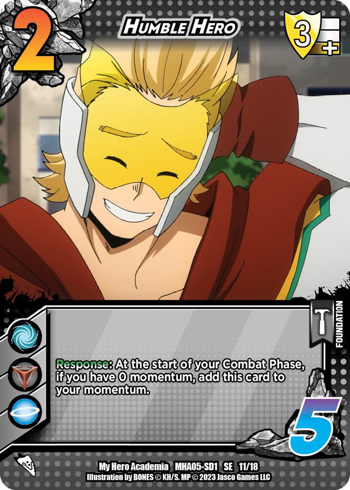 Humble Hero - UniVersus: My Hero Academia: Undaunted Raid - UniVersus ...
