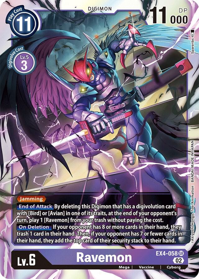 Ravemon - Alternative Being Booster - Digimon Card Game - TCGplayer.com