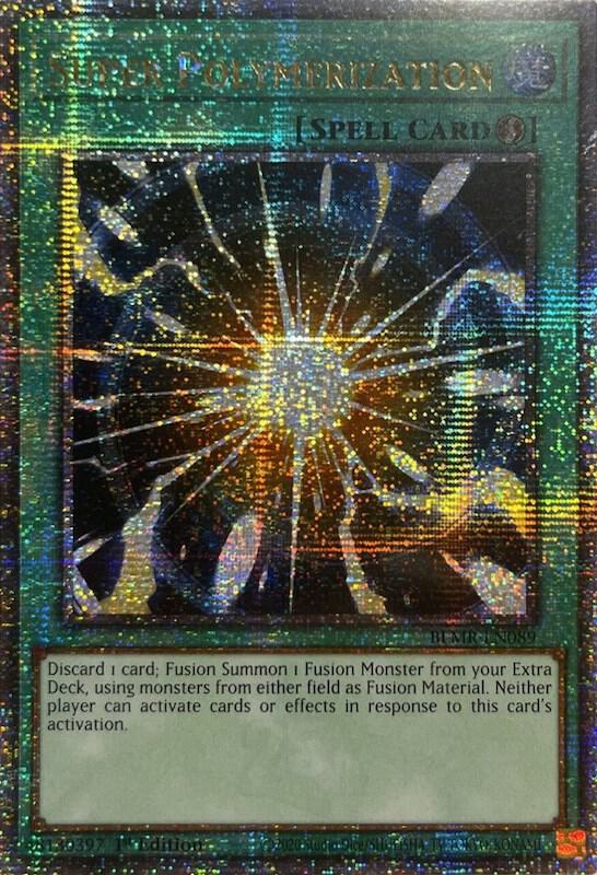 Super Polymerization (Quarter Century Secret Rare) - Battles of Legend: Monstrous Revenge ...