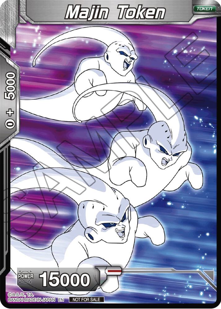 Majin Token (Championship Token Card Pack 2023 Vol.1) (Silver Foil ...