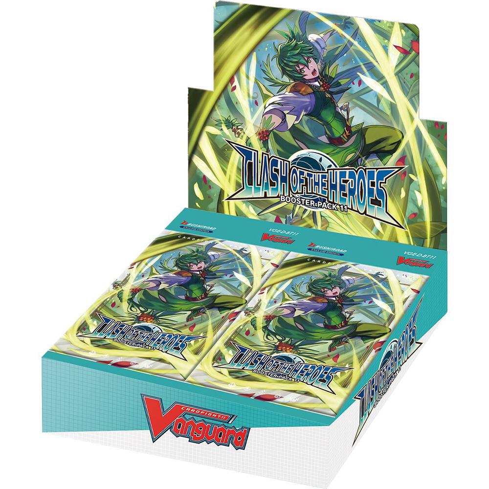 Clash of the Heroes Booster Box - D-BT11: Clash of the Heroes - Cardfight Vanguard - TCGplayer.com