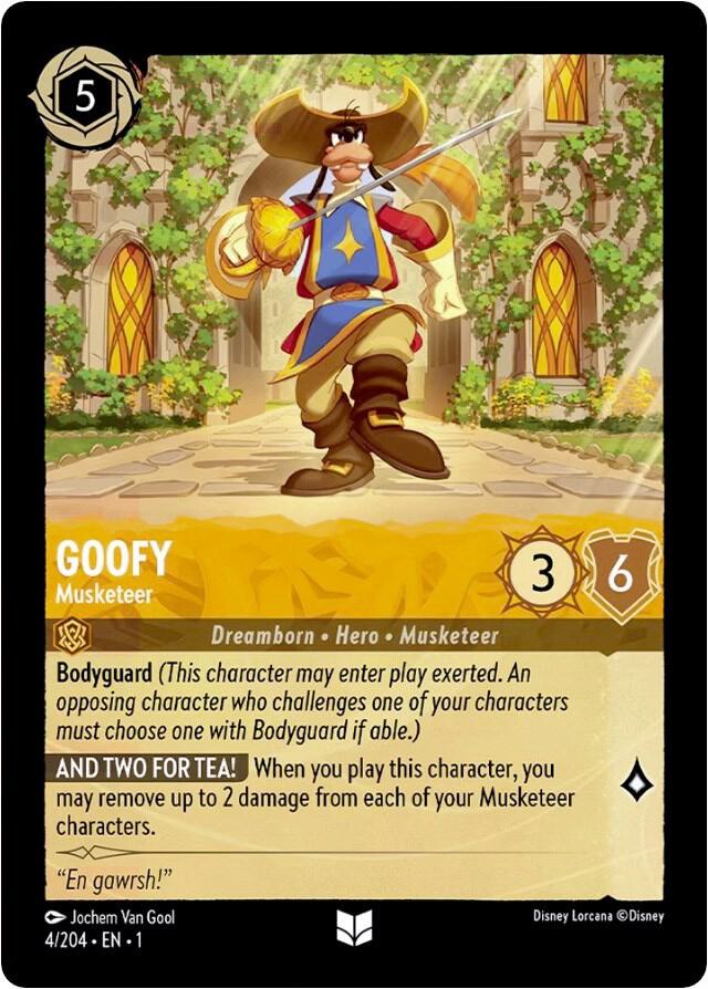 Goofy - Musketeer - The First Chapter - Disney Lorcana - TCGplayer.com