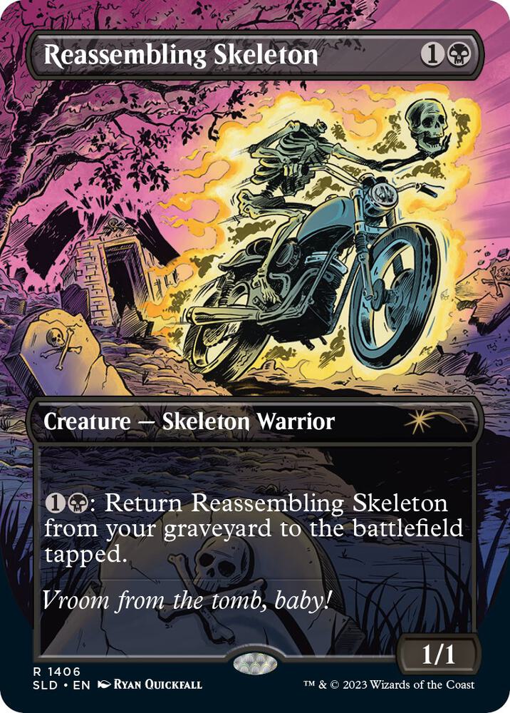 Reassembling Skeleton - Secret Lair Drop Series - Magic: The Gathering ...